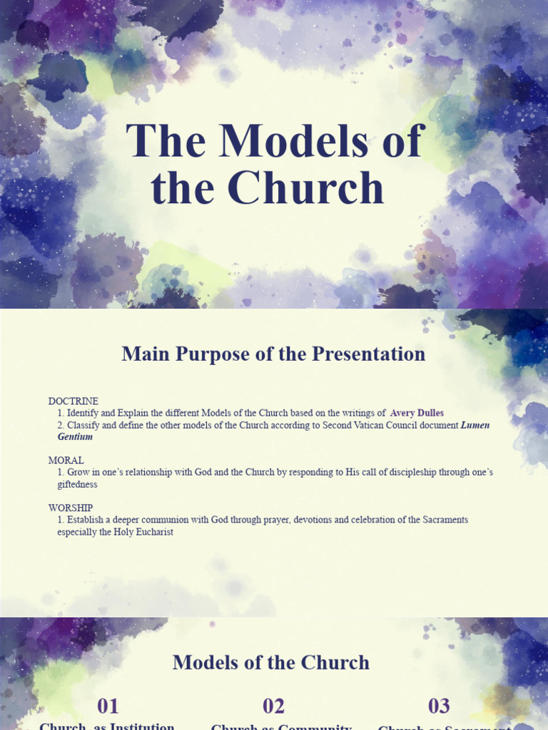 3 - Models of The Church | Download Free PDF | Catholic Church | Sacraments