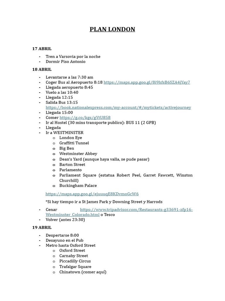 Plan London | PDF | Londres