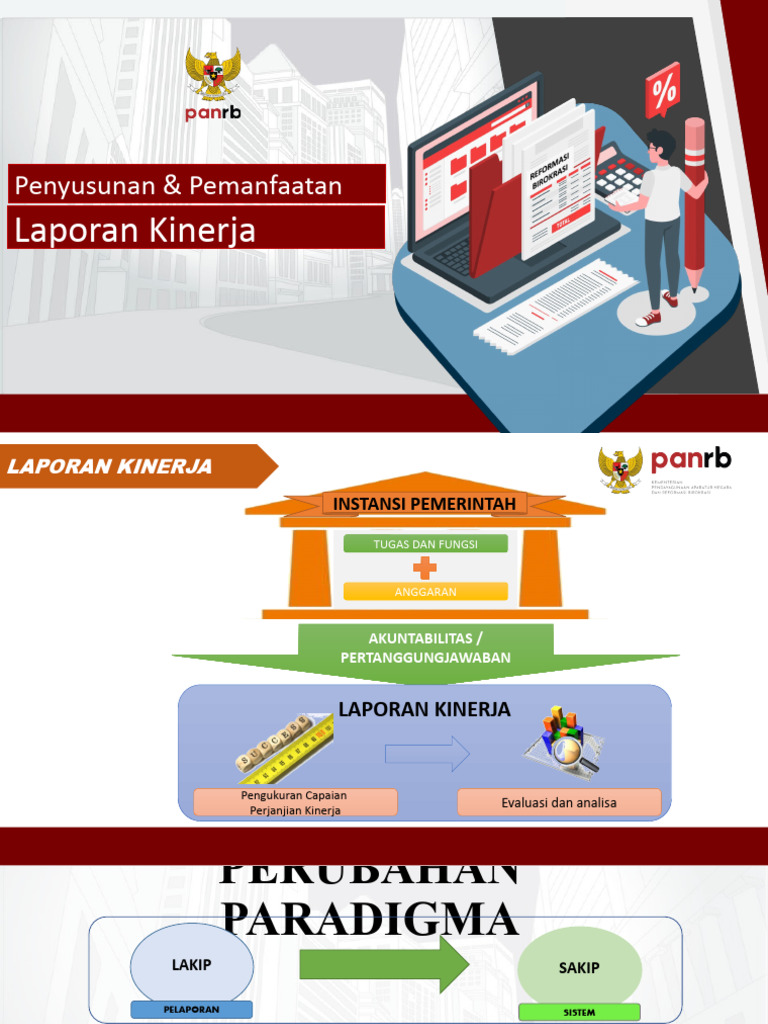 Paparan Penyusunan Dan Pemanfaatan LKJ | PDF