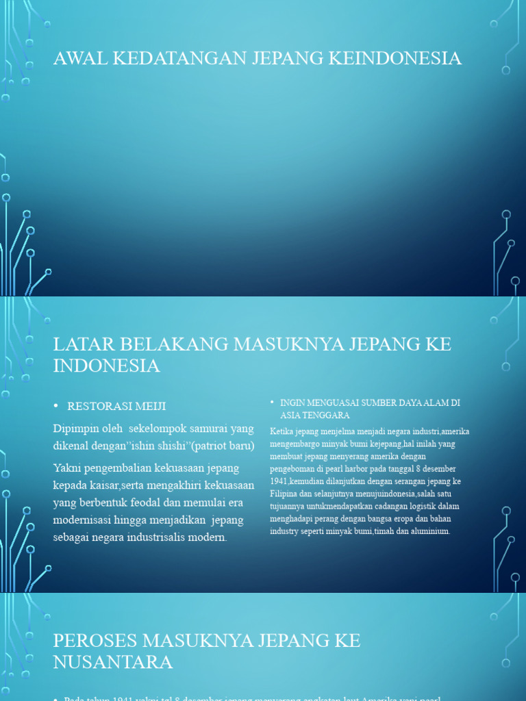 Pendudukan Jepang di Indonesia | PDF