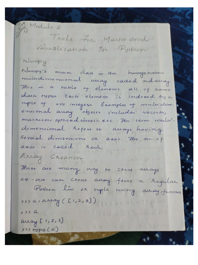 Plotting and Visualisation in Python | PDF