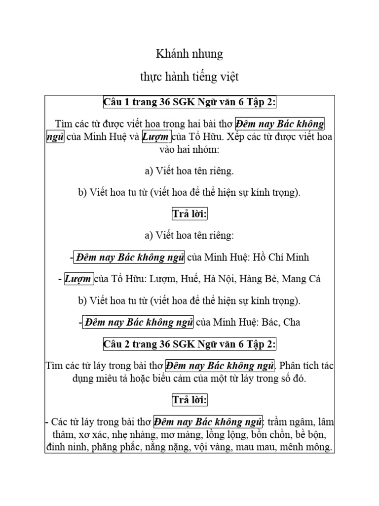 Khánh Nhung | PDF