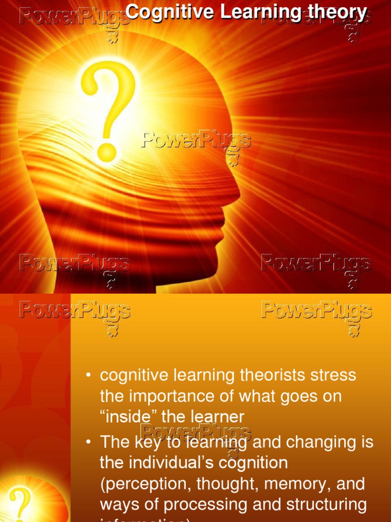 Cognitive Learning Theory | PDF | Cognitive Development | Learning ...