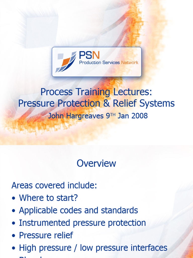 Pressure Protection 2008 | PDF | Valve | Process Engineering