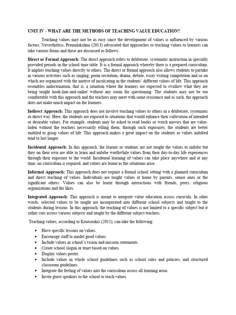 UNIT-IV-UNIT-V | PDF | Curriculum | Learning