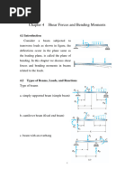 Shear and Moment Sign Conventions | PDF | Beam (Structure) | Mass