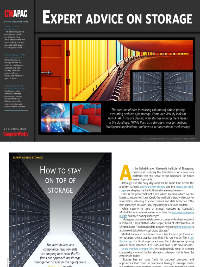 Storage Strategies for APAC Firms | PDF | Cloud Computing | Artificial ...