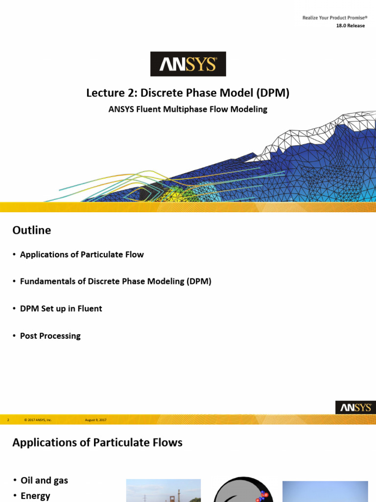 Fluent Multiphase 18.1 L02 DPM | PDF | Force | Lift (Force)