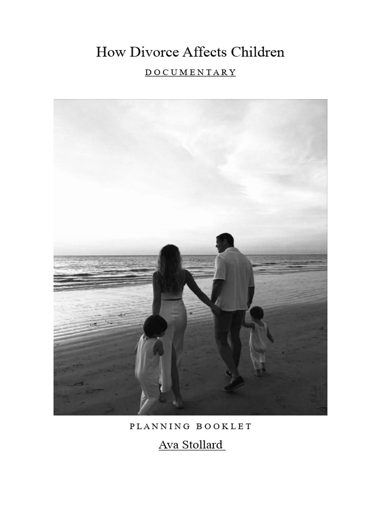 planning booklet finished | Download Free PDF | Divorce | Interview