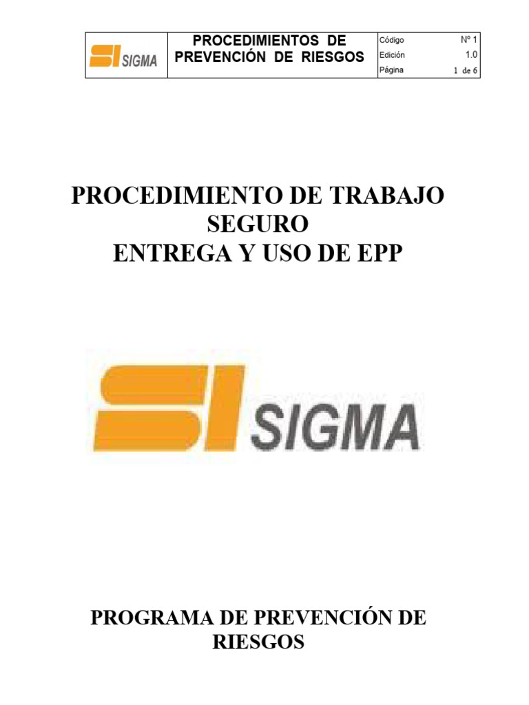 Uso Seguro de EPP en Obras | PDF | Business
