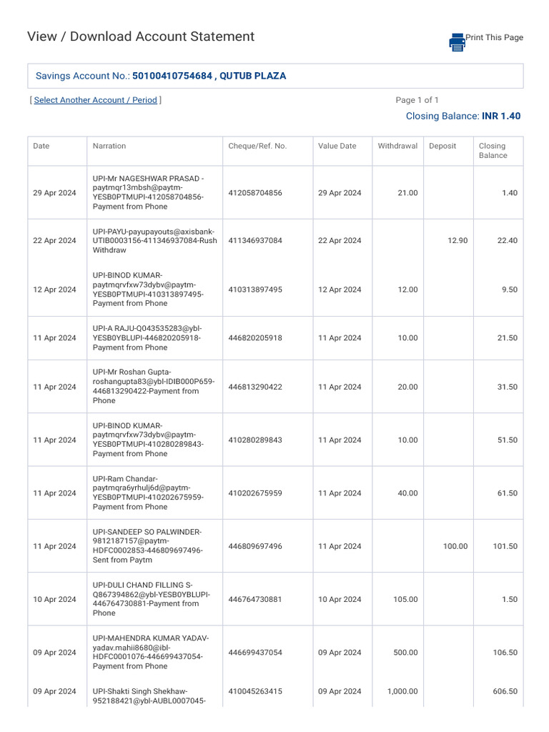 Welcome To HDFC Bank NetBanking | PDF | Payments | Money
