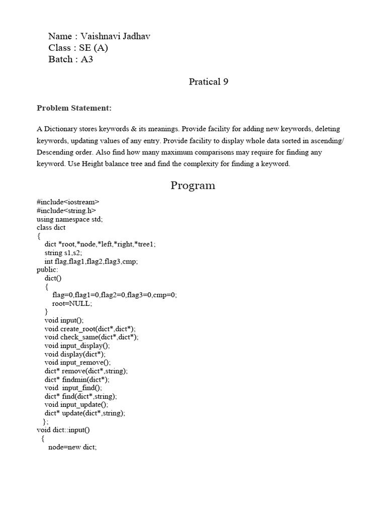 dsa9 | Download Free PDF | Computer Programming | Software Engineering