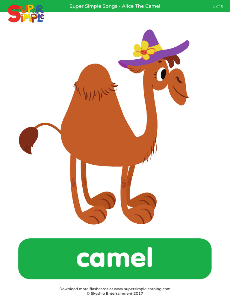 Alice The Camel Flashcards | PDF | Home & Garden