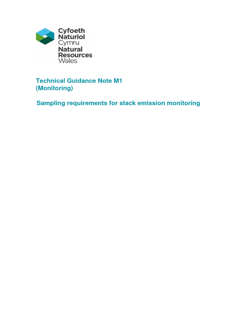 Stack Emission Monitoring Guidance | PDF | Particulates | Hazards