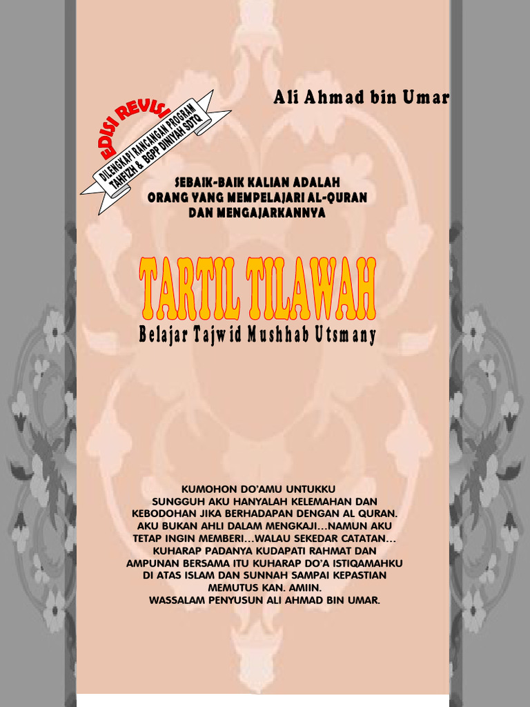 Panduan Pembelajaran Tartil Al-Qur'an | PDF