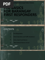 Table of Contents (Initial Requirements For PNP) | PDF