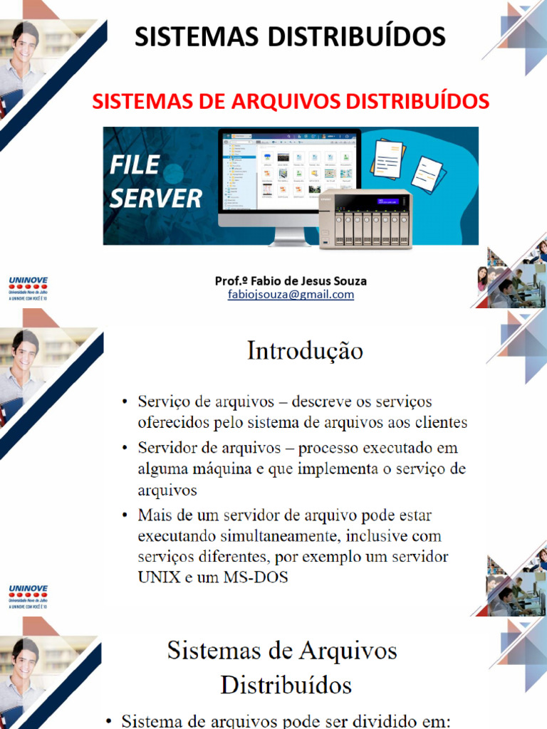 Sistemas de Arquivos Distribuidos | PDF | Sistema de arquivo | Sistema ...