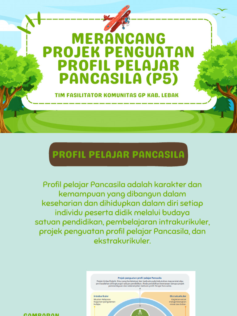 Rancang Proyek Profil Pelajar Pancasila | PDF | Karier & Perkembangan