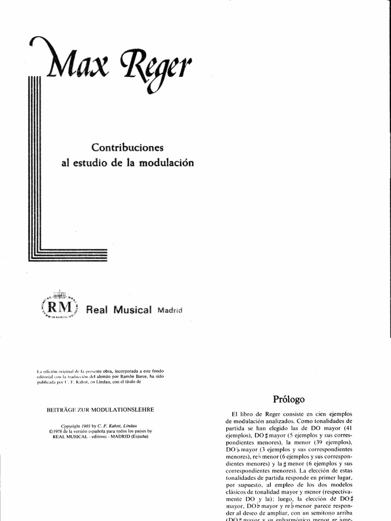Max Reger | PDF