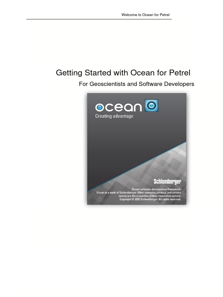 Getting Started With Ocean 2020 | PDF | Class (Computer Programming ...