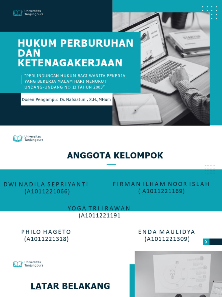 Kelompok 9_ Hukum Perburuhan Dan Ketenagakerjaan | PDF