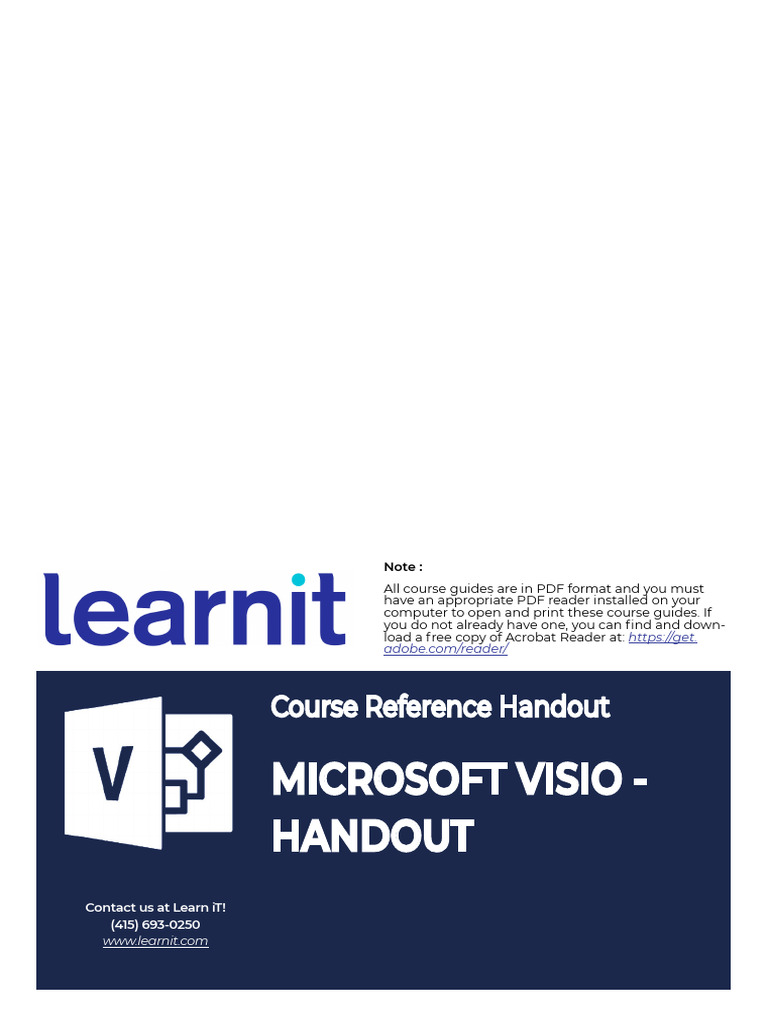 Visio Handout - v0 | PDF | Window (Computing) | Software