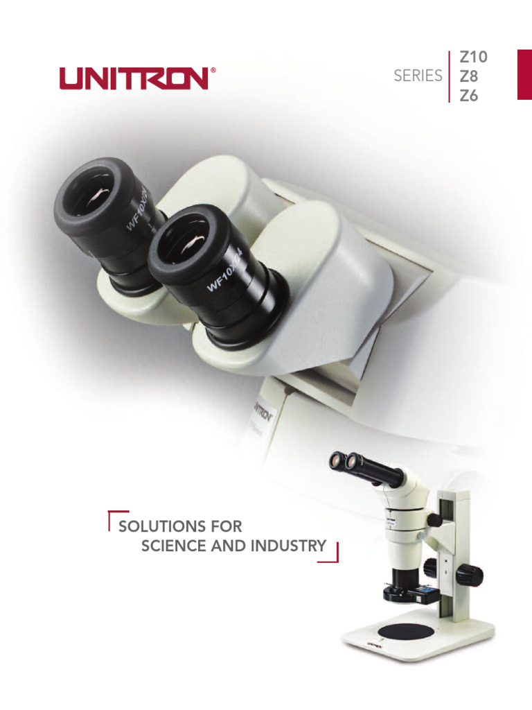 Catalog Sheet-Z10 Microscope | PDF | Zoom Lens | Optics