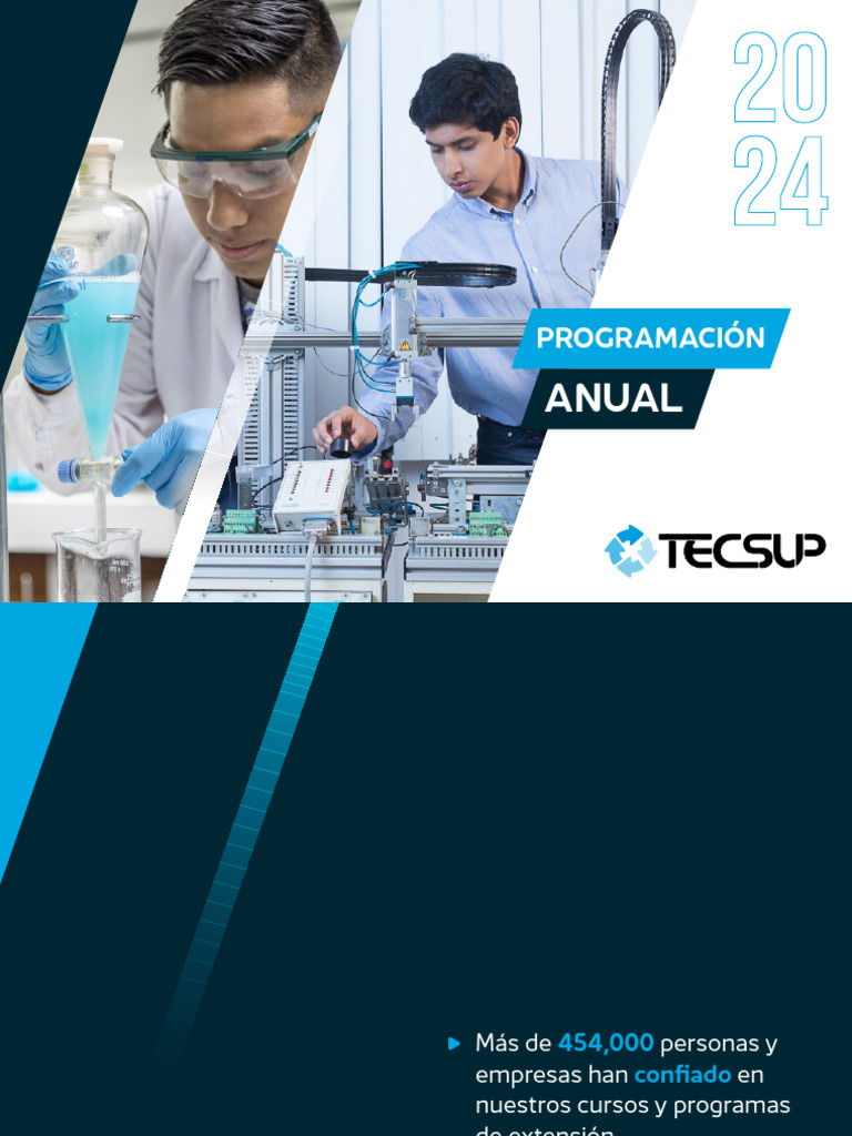 programacion_anual_2024 tecsup | Descargar gratis PDF | Business | Minería
