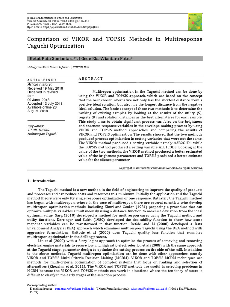 Jere Manager,+1.+I+Ketut+Putu+Suniantara+106 113 | PDF | Mathematical Optimization | Confidence ...