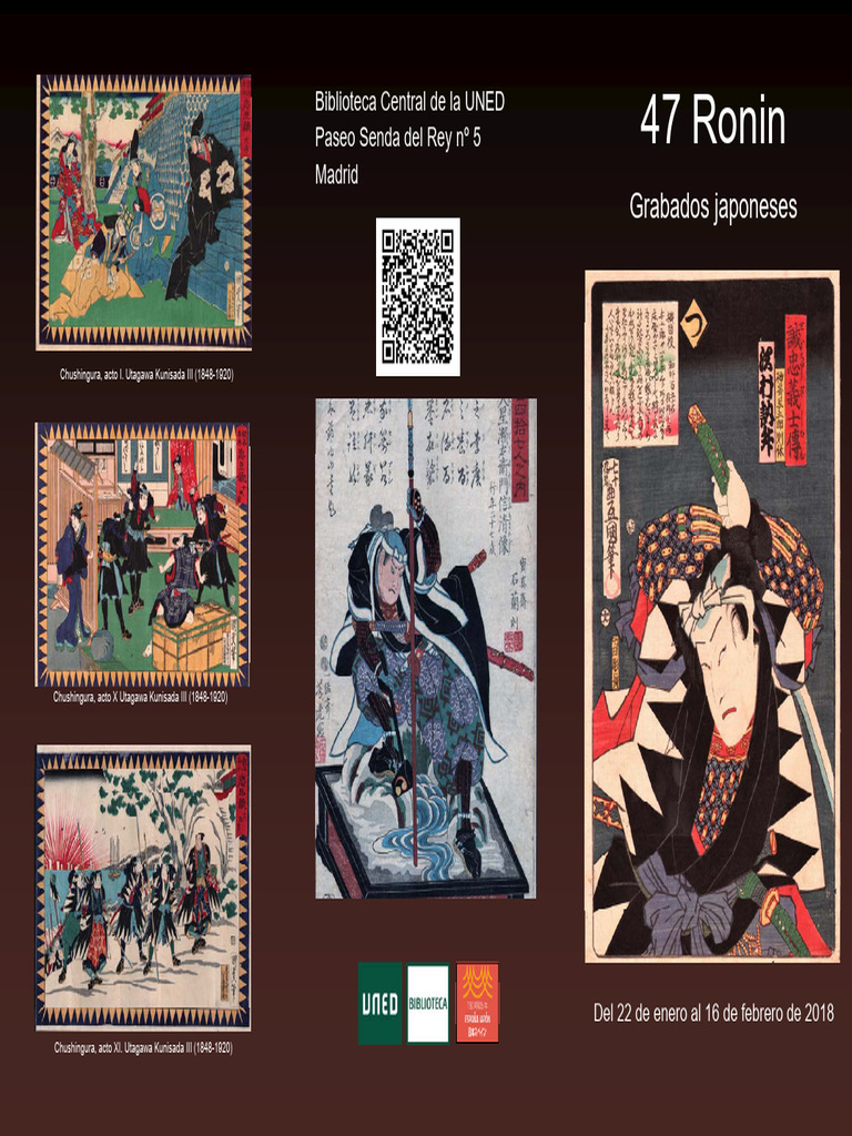 Folleto Ronin | PDF | Ukiyo E | Japón feudal