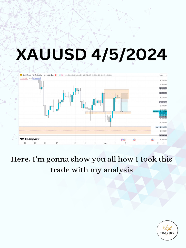 XAUUSD 4-5-2024 | PDF