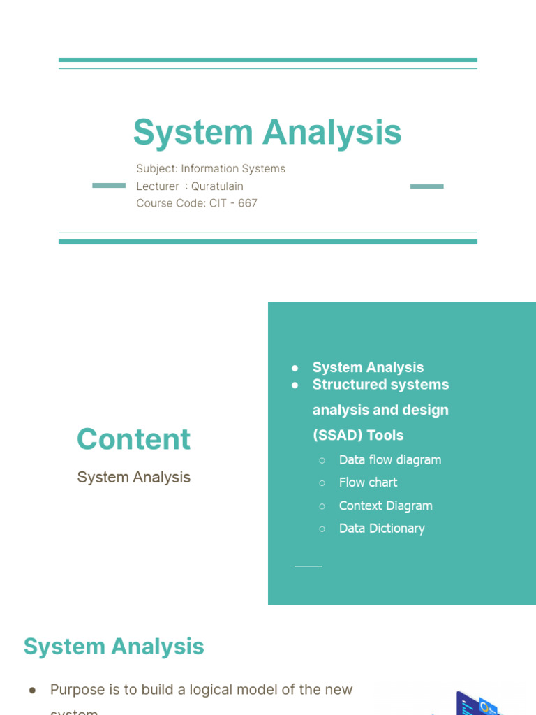 System Analysis-1 | PDF | Computing | Information Technology