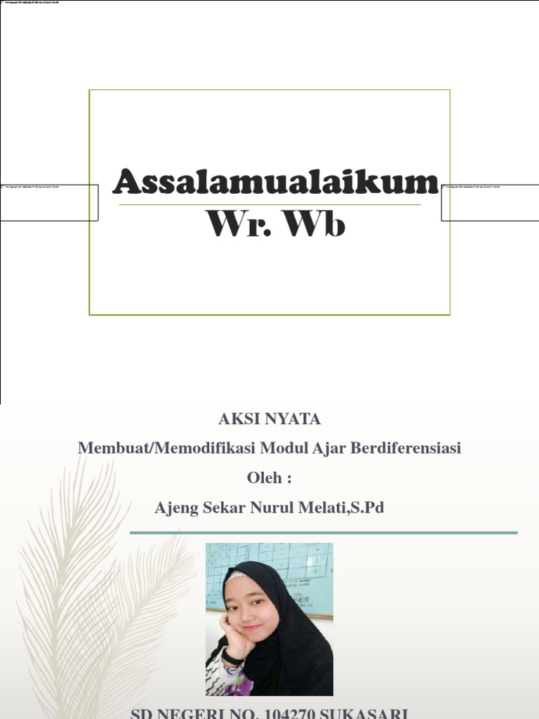 Memodifikasi Modul Ajar Ajeng | PDF