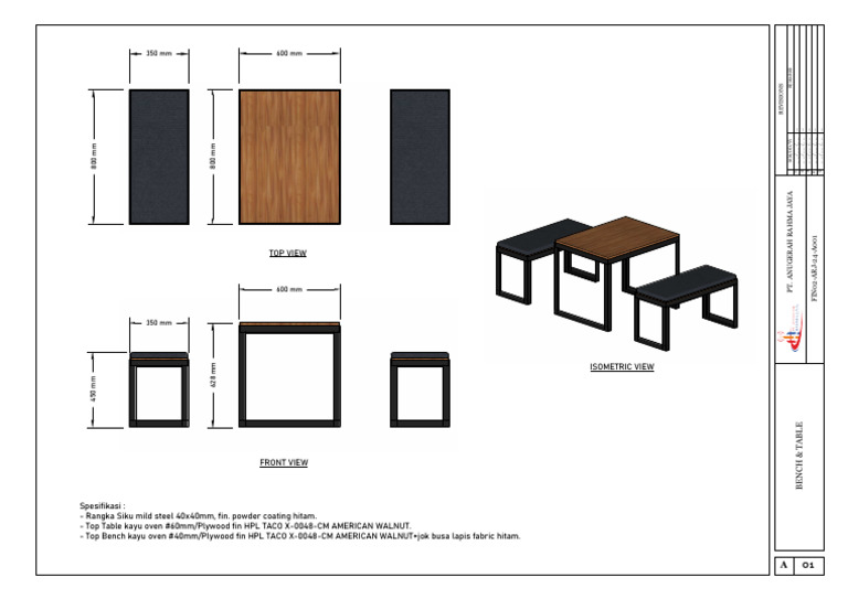 Design Bench & Table | PDF
