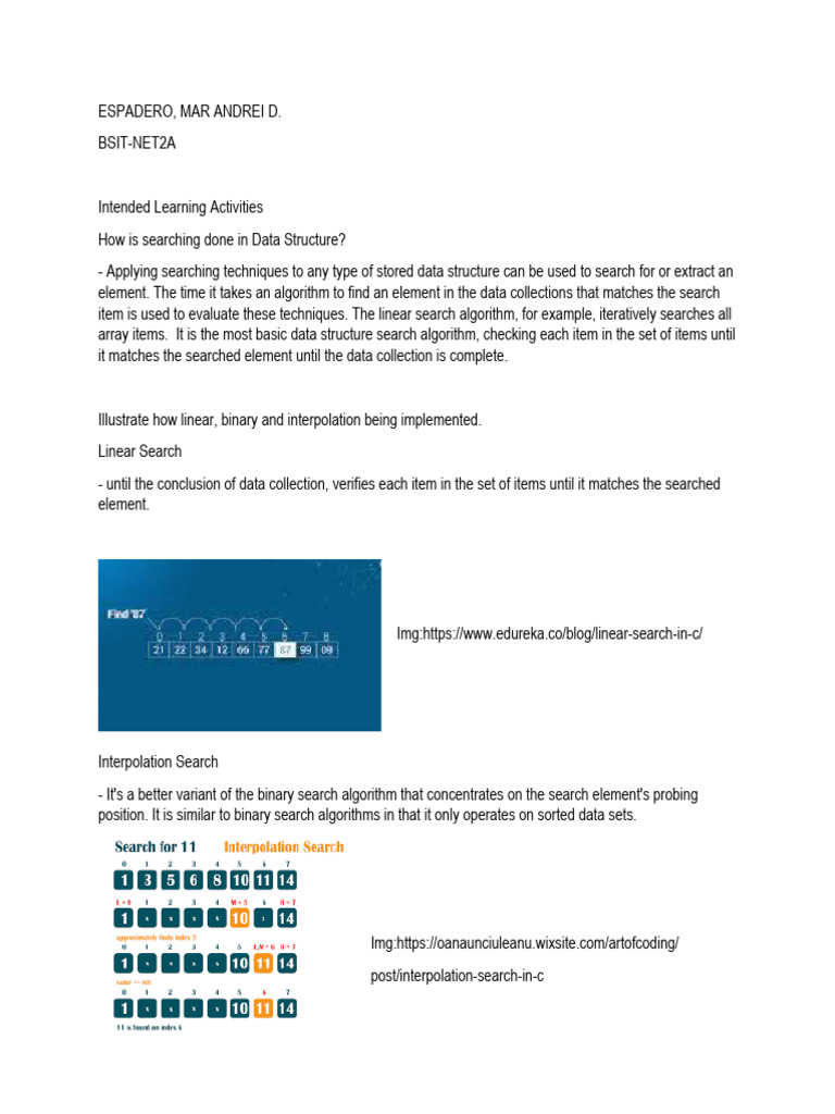 ESPADERO, SEARCHING TECHNIQUES | Download Free PDF | Theoretical Computer Science | Computer Data