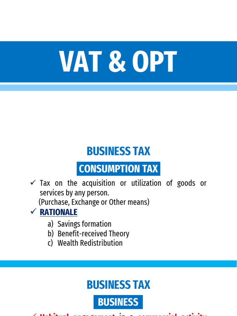 Taxation 2 - VAT | PDF | Value Added Tax | Taxes