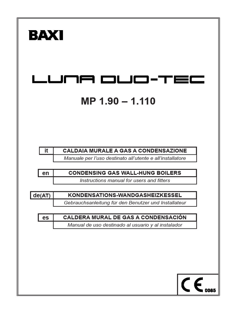 Luna DUO-TEC MP 90-110 (IES) | PDF | Informática