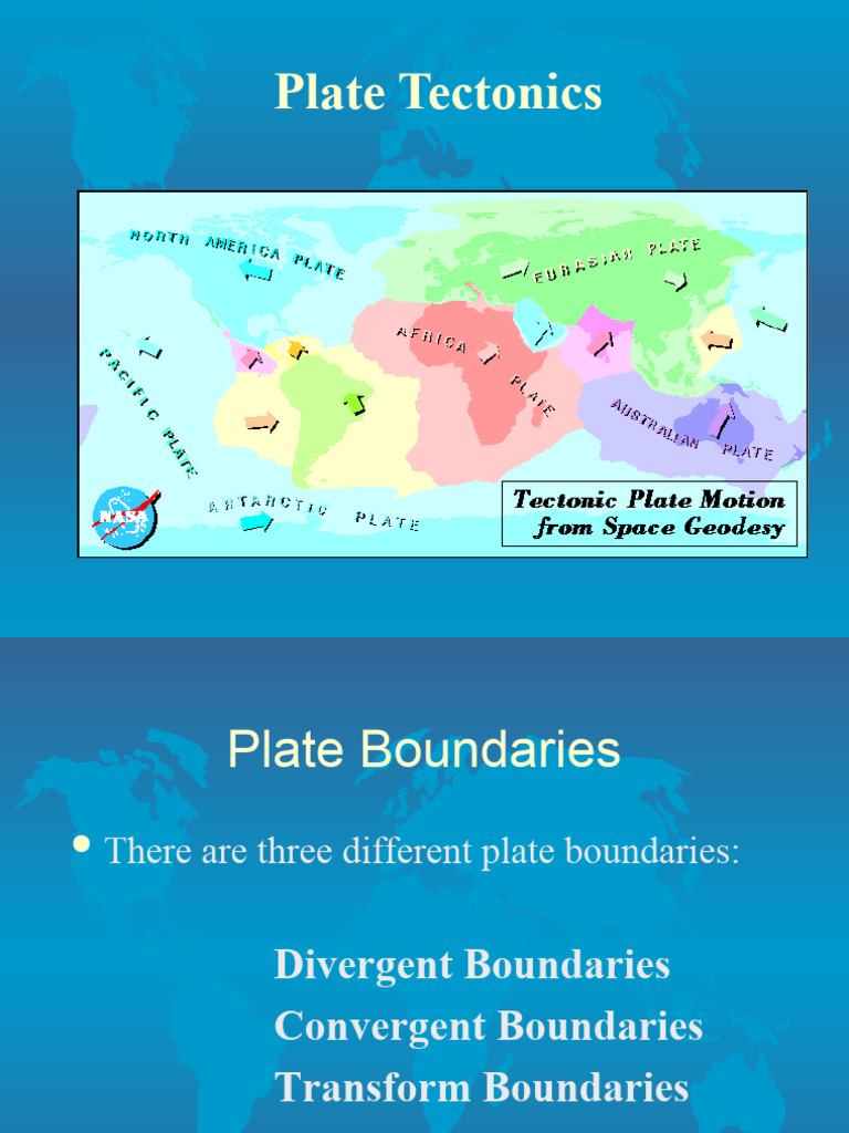 Copy of Plate_Tectonics | PDF | Plate Tectonics | Natural Sciences