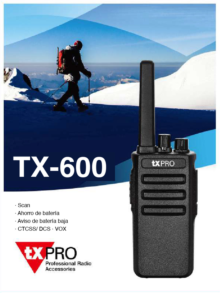 tx-600 Esp | Descargar gratis PDF | Ingeniería Informática | Ingeniería ...