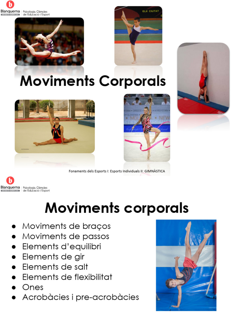 23 09 12 Moviments Corporals | PDF