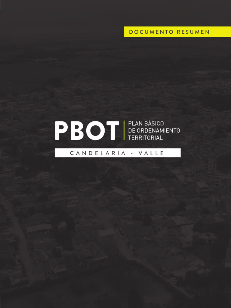 Resumen PBOT - CANDELARIA | PDF | Área rural