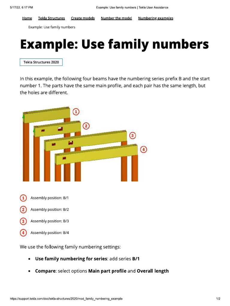 Use Family Numbers | PDF