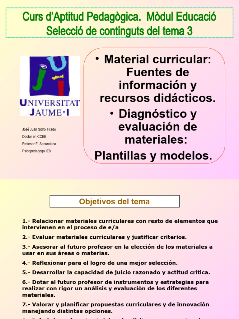 Cap t3 | PDF | Evaluación | Plan de estudios