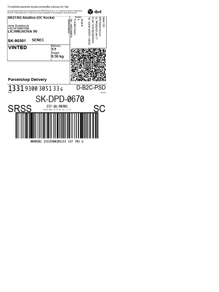 Vinted Etykieta 9589863267 | PDF