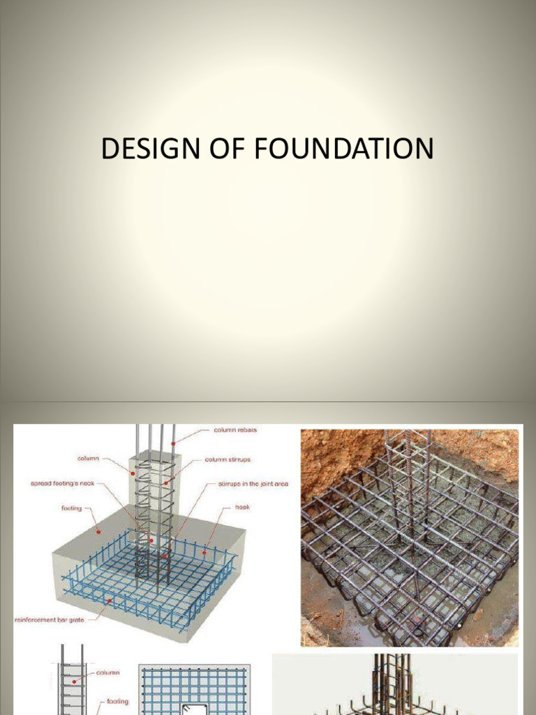 DESIGN OF PAD FOUNDATION | Download Free PDF | Foundation (Engineering ...