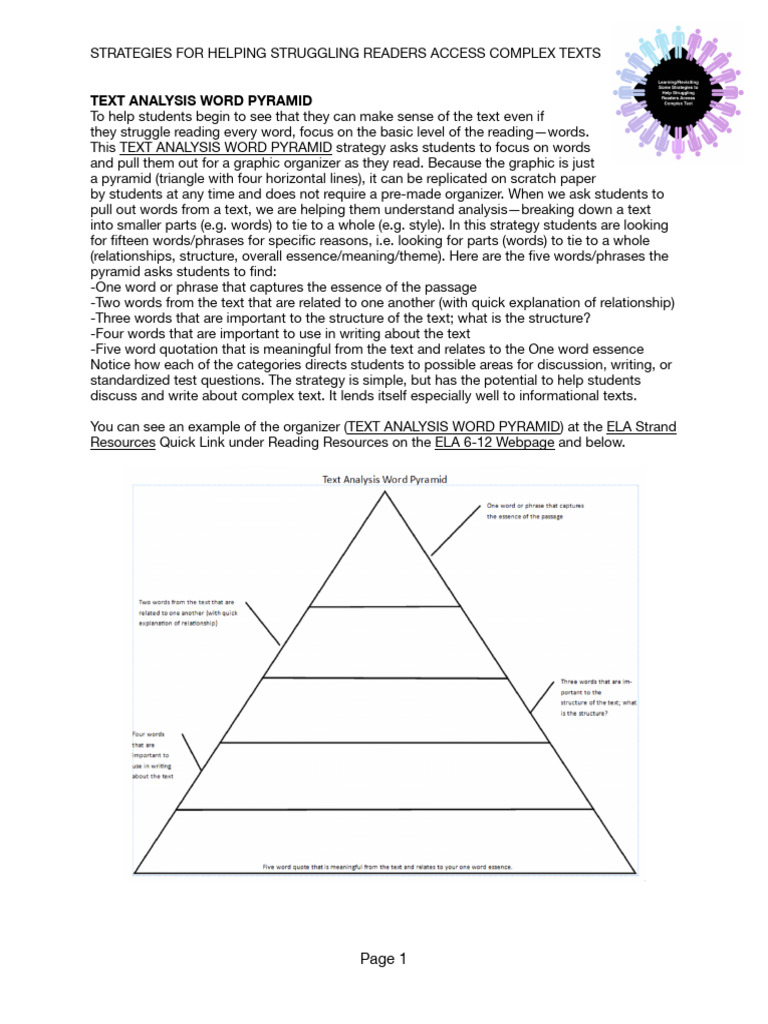 Struggling Reader Strategies | PDF | Reading Comprehension | Word