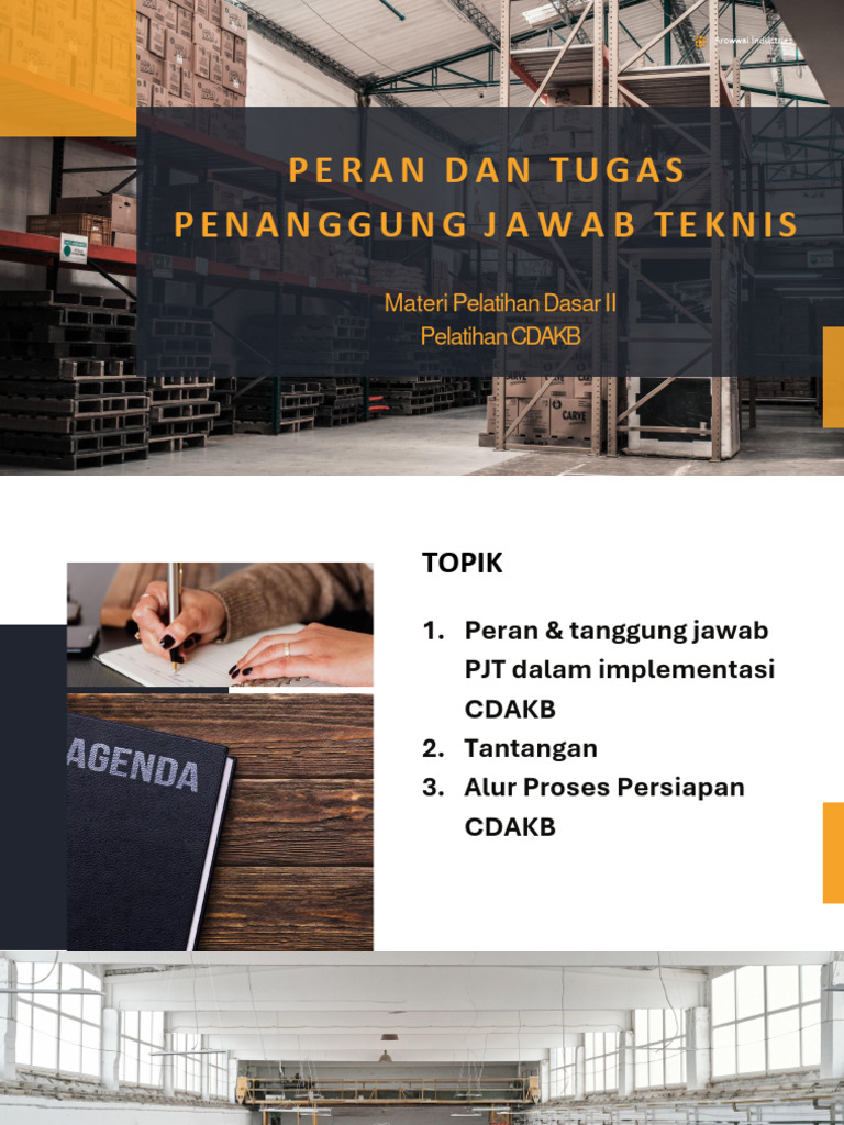 Updated MPD2 - Peran Dan Tugas Penanggung Jawab Teknis | PDF