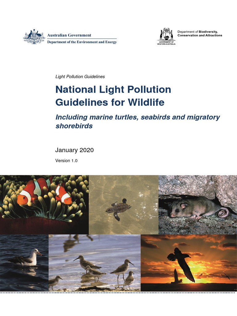 Australian national-light-pollution-guidelines-wildlife-5 | PDF ...
