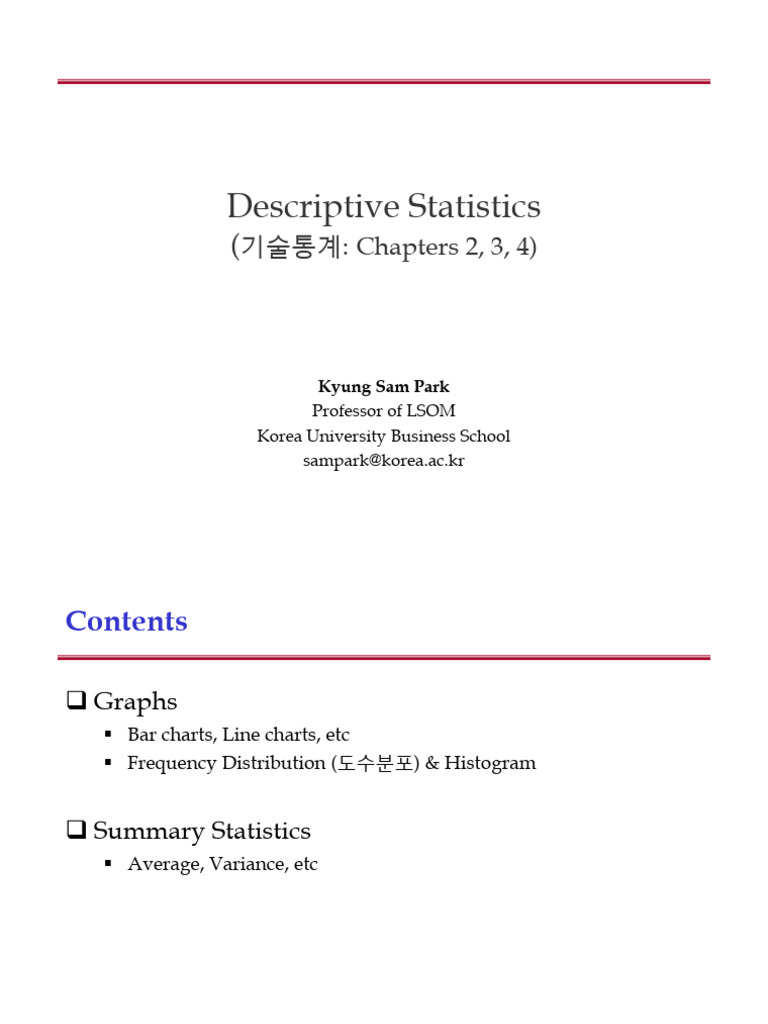 ST02 DescriptiveStat | PDF | Histogram | Statistics