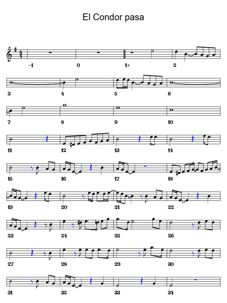 El Condor pasa | PDF